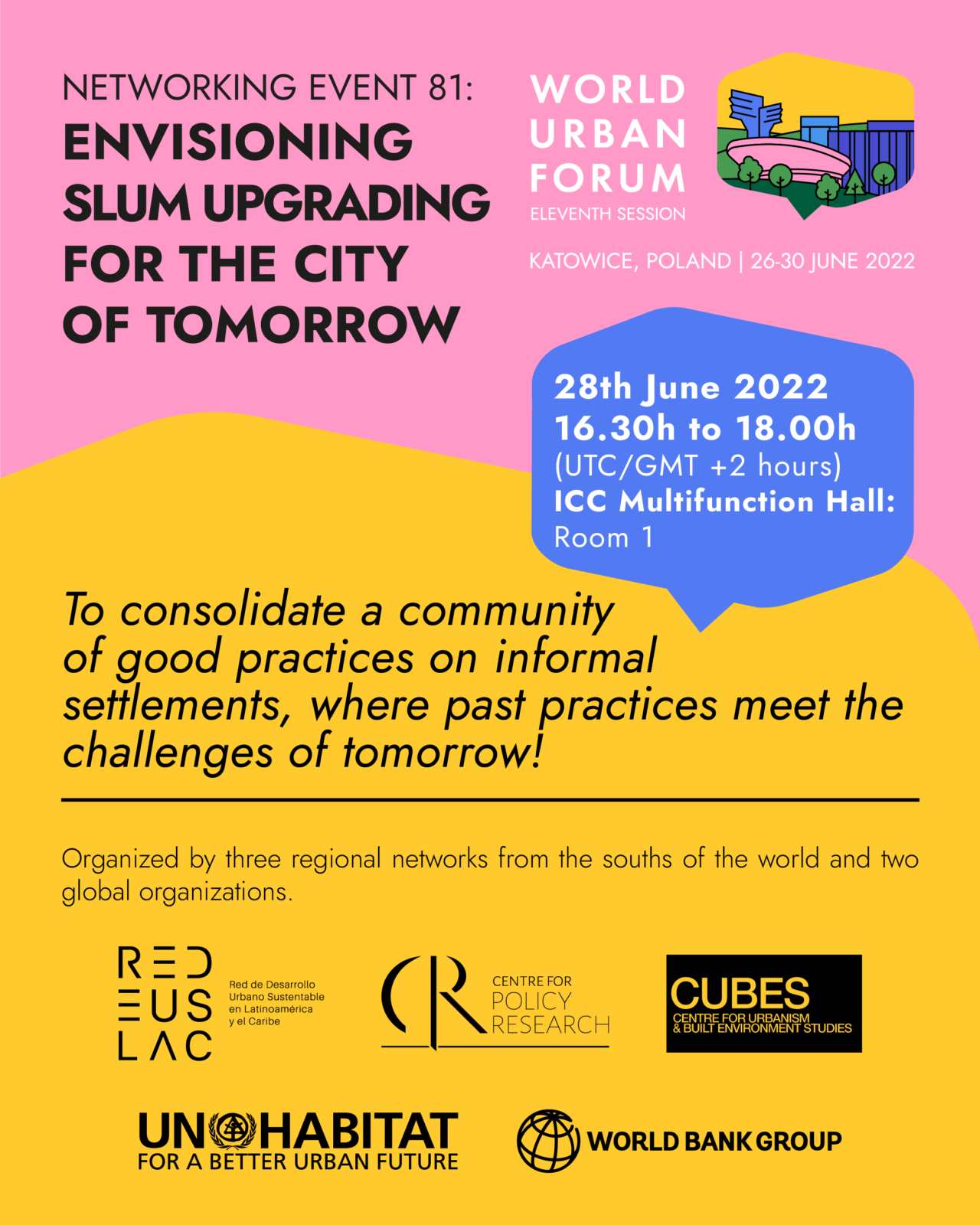 WORLD URBAN FORUM - Envisioning slum upgrading for the city of tomorrow ...